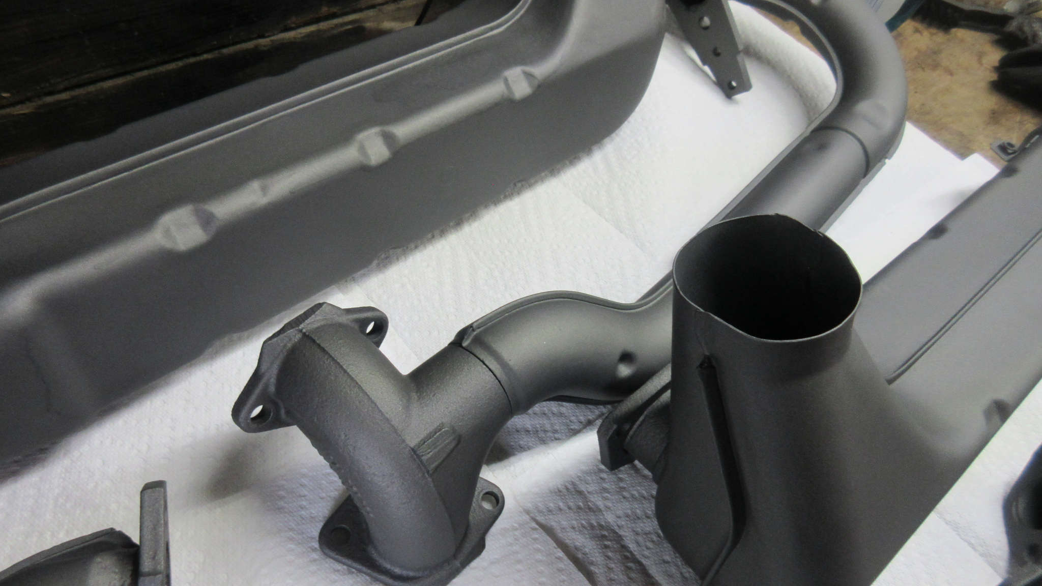 1979 VW Beetle – FI AJ Code Engine Parts – Restored Exhaust System ...