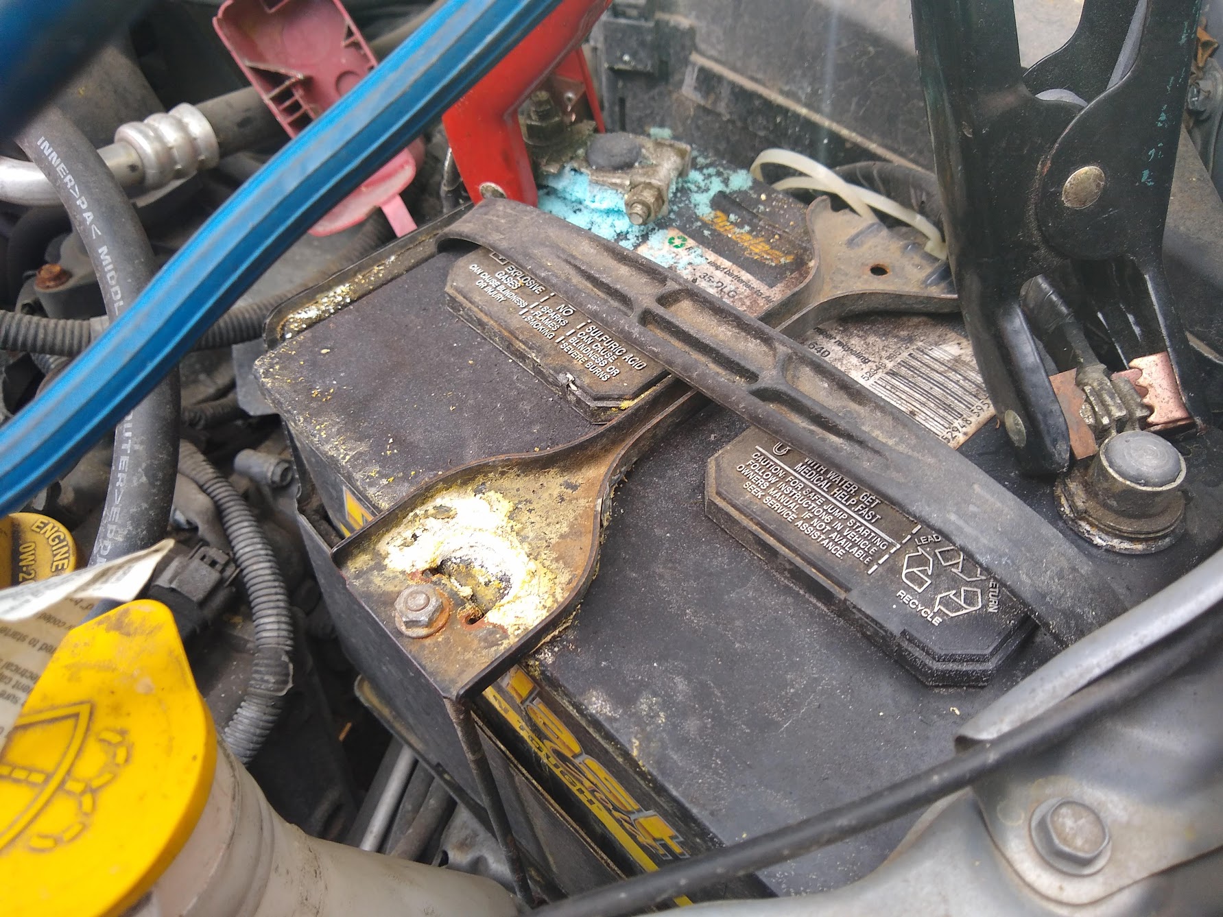 Subaru Battery Terminal Corrosion – the garage of love