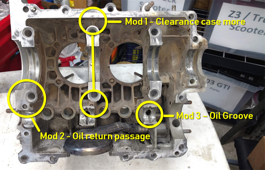 AH Engine – Planned Case Modifications – the garage of love